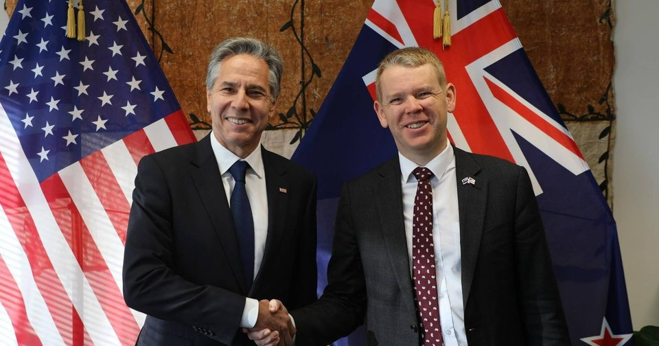 អាមេរិកថា ទ្វារនៅតែបើកចំហរសម្រាប់នូវែលសេឡង់ ប្រសិនបើចង់ចូលរួមកិច្ចព្រមព្រៀងសន្តិសុខ AUKUS ...