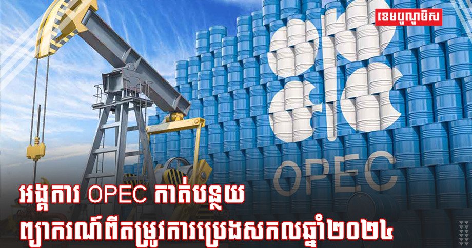 តើមានហេតុផលអ្វីខ្លះជំរុញឱ្យអង្គការ OPEC បន្ទាបការព្យាករពីតម្រូវការប្រេងសកលលោកនៅឆ្នាំ២០២៤ ...