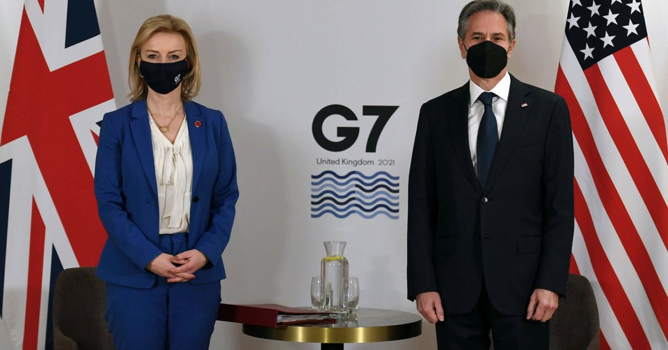 អង់គ្លេសទទូចឲ្យក្រុមប្រទេសសេដ្ឋកិច្ចជឿនលឿនទាំង៧ (G7) ហាមឃាត់ការនាំចូលប្រេងពីរុស្ស៊ី — Cambonomist
