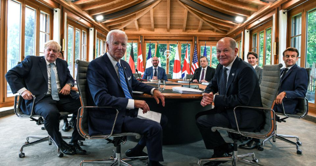 ក្រុមប្រទេស G7 សន្យាជះលុយ ៦០០ ពាន់លានដុល្លារ ដើម្បីប្រជែងនឹងយុទ្ធសាស្ត្រខ្សែក្រវាត់ ...