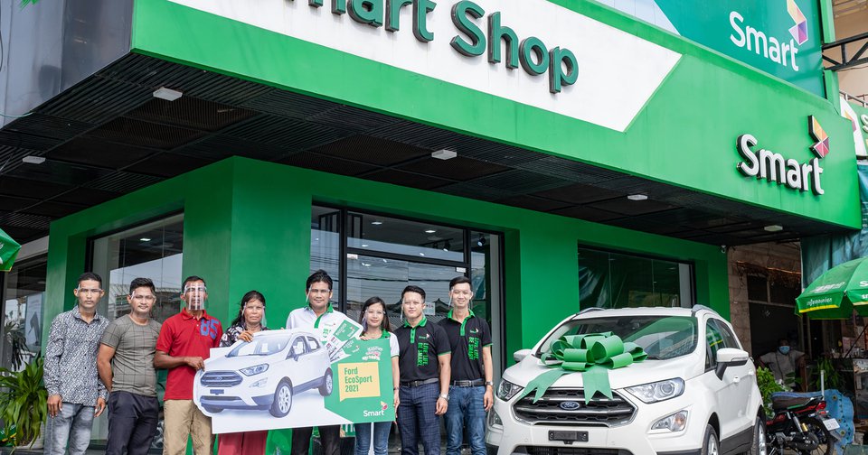 ពលរដ្ឋខេត្តស្វាយរៀង និង ខេត្តកំពង់ចាមបានឈ្នះរង្វាន់ឡាន Ford Ecosport 2021 ពីប្រូម៉ូសិន «កោសឈ្នះ ...